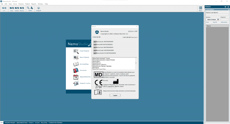 Nemo studio 2022 full modules - Dental software